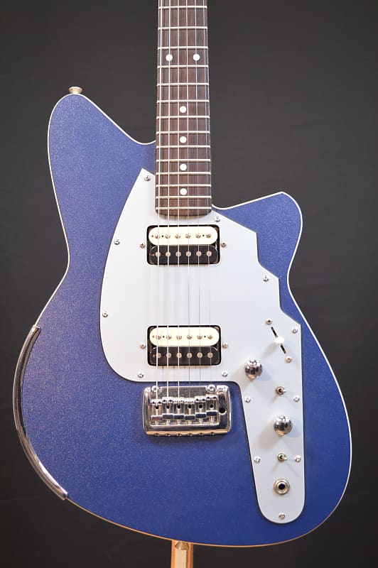 2001 USA Reverend Rocco Navy Blue w. Original Case | Reverb