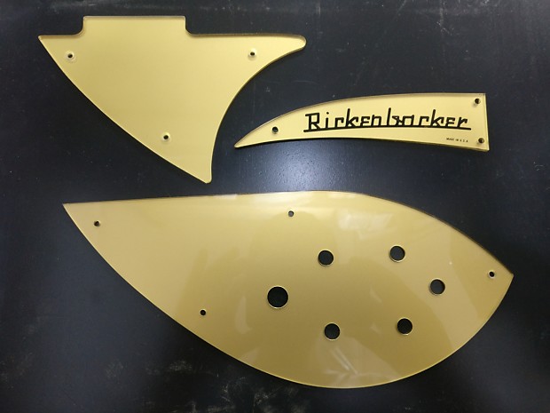Rickenbacker Left Handed Pickguards & Trc Golden Set 330 / | Reverb UK