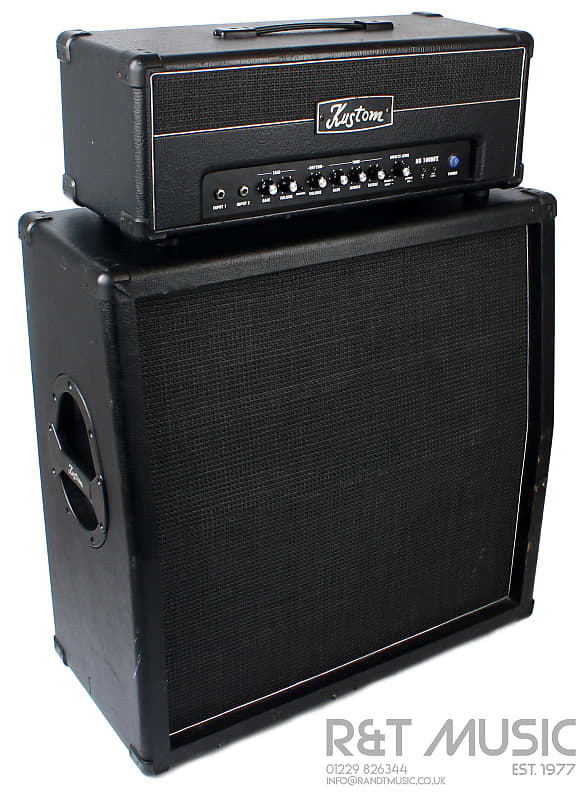 Kustom KG100HFX Stack Package Deal (KG100HFX Head & KG412 | Reverb