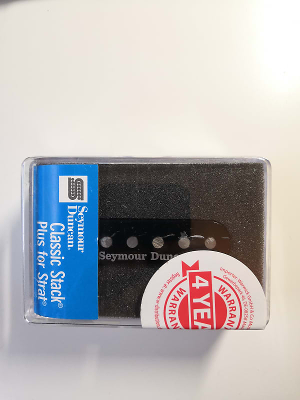 Seymour Duncan STK-S4m Classic Stack Plus RW/RP 2020 Black | Reverb