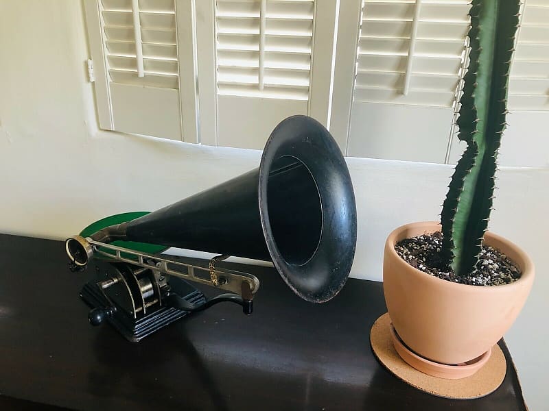 Antique Standard Talking Machine Model AA Phonograph & | Reverb