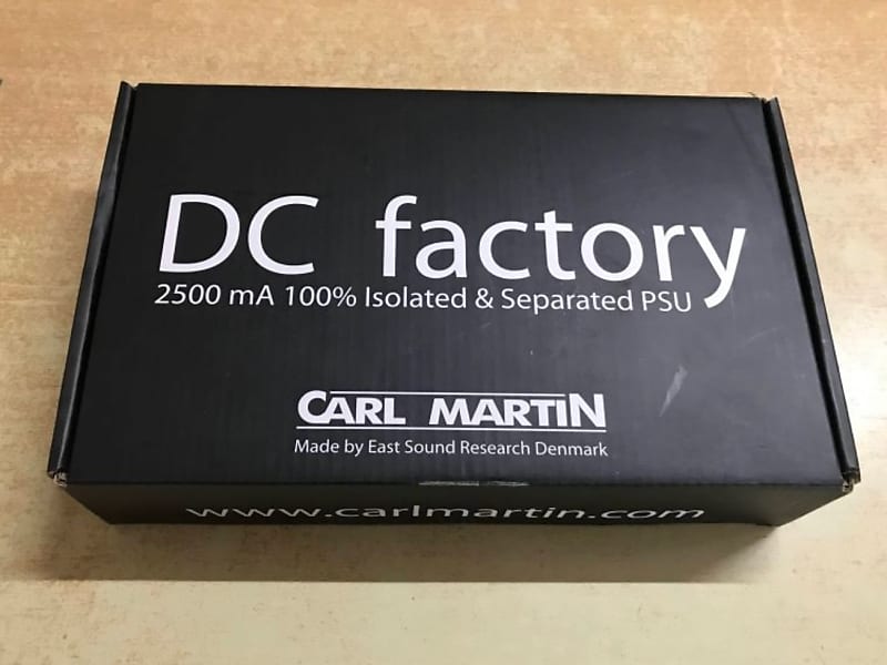 Carl Martin DC Factory Power Supply w/ Original box & | Reverb