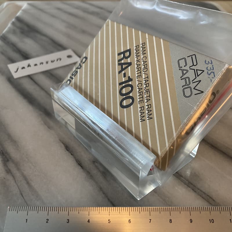 CASIO RAM CARD RA-100 80s (BNWT SS MC) | Reverb