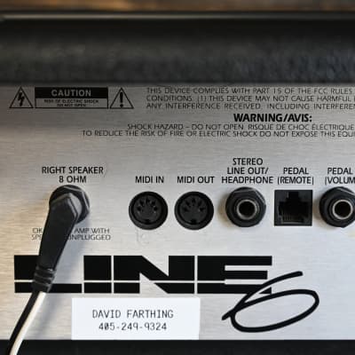 (C14663) Line 6 AxSys 212 Guitar Amp | Reverb