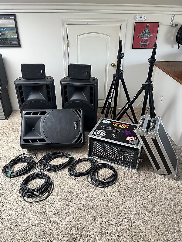 Carvin RX1200L Complete PA System | Reverb