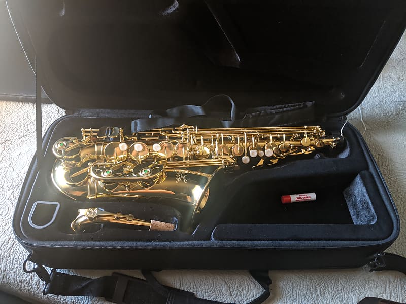 Jean Paul USA AS-400 Student Alto Sax w/ Case and Beginner | Reverb