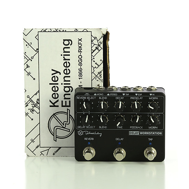 Keeley Electronics Delay Workstation Analog Multi-effects | Reverb