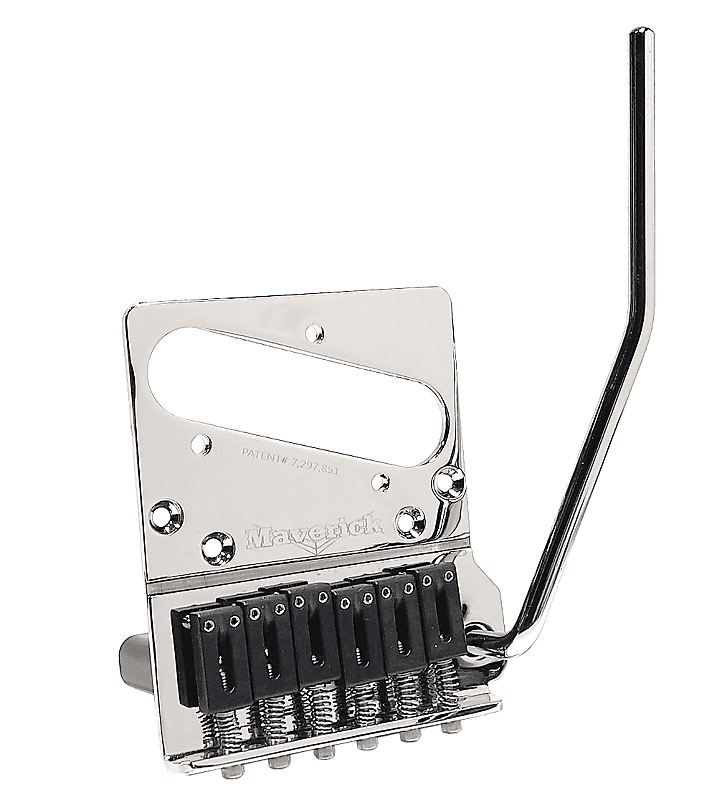 Super-Vee Maverick Graph Tech 6-Saddle Nickel Finish | Reverb Poland