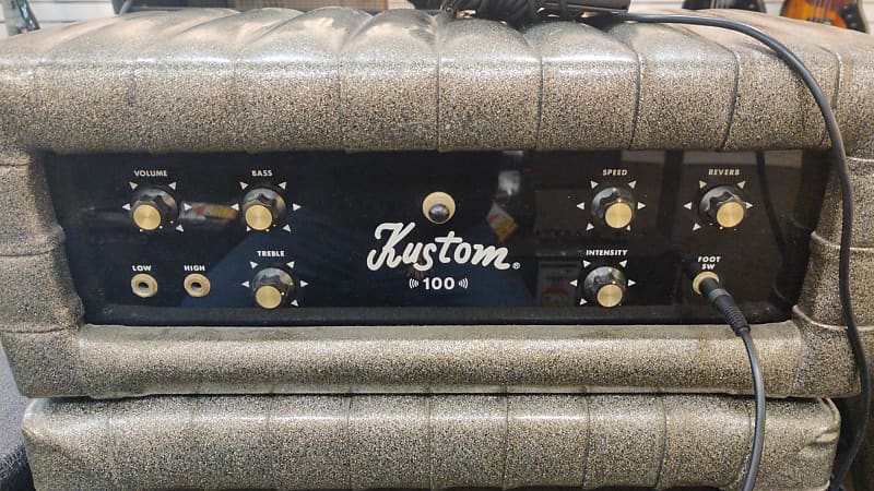 Kustom 100 Tuck n Roll 1960s - Gold Sparkle (Huntington, NY) | Reverb