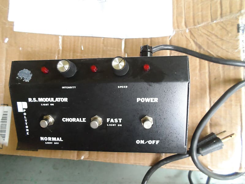 Vintage Polytone RS Modulator Guitar Effect Pedal | Reverb