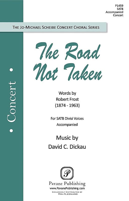 Road Not Taken TTBB (Octavo) | Reverb