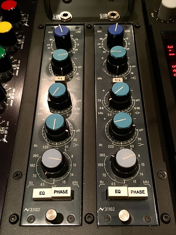 2 Neve 31102 Mic Pre's | Reverb