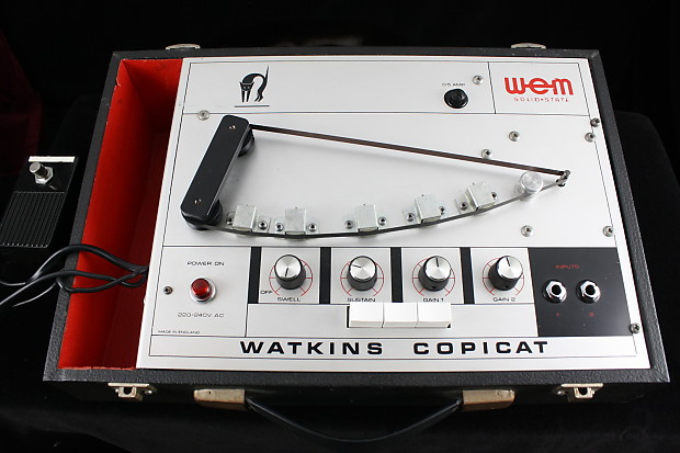 Vintage Watkins WEM Copicat Tape Delay 220V-240V w/ | Reverb Canada
