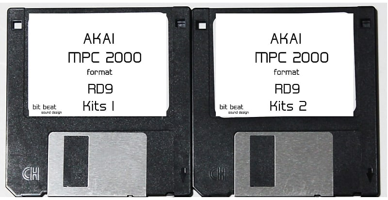 Akai MPC 2000 Format Floppy Disk Sample Library Behringer RD9 | Reverb