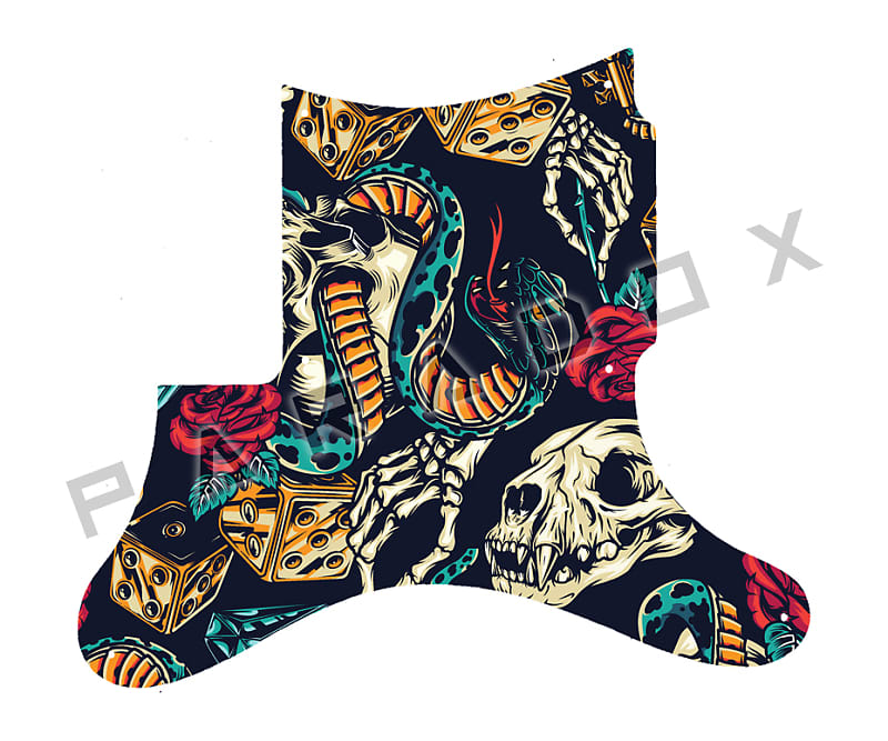 Custom Pickguard For 2024 Made in America Epiphone Coronet | Reverb