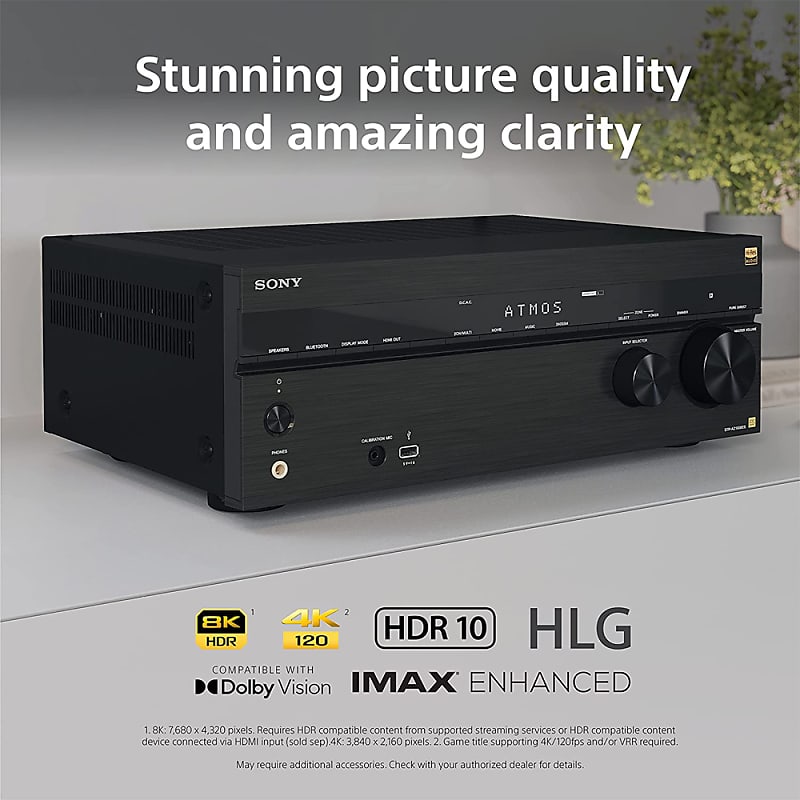 Sony STR-AN1000 7.2 ch Home Theater 8K A/V Receiver w/ | Reverb