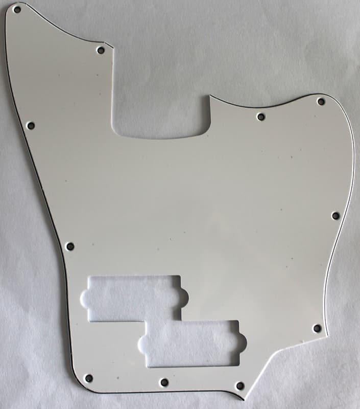 Custom Guitar Pickguard For Squier VM Jaguar Bass Scratch | Reverb