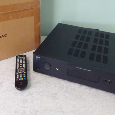 NAD C 658 preamp DAC BluOS Streamer with HDM-2 MDC card | Reverb