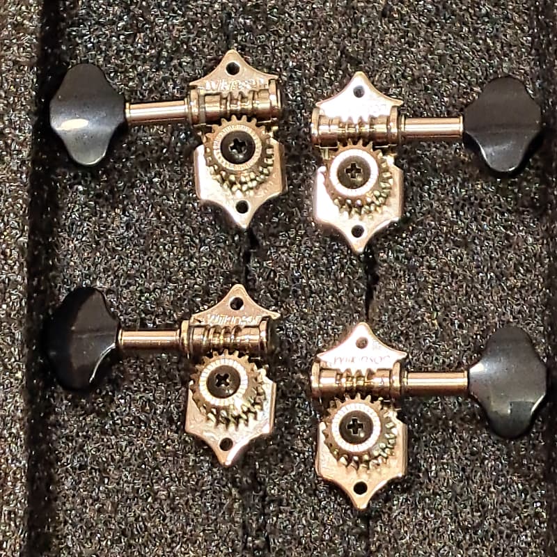 Wilkinson Vintage Open Gear Back Ukulele Tuning Machines -Set | Reverb