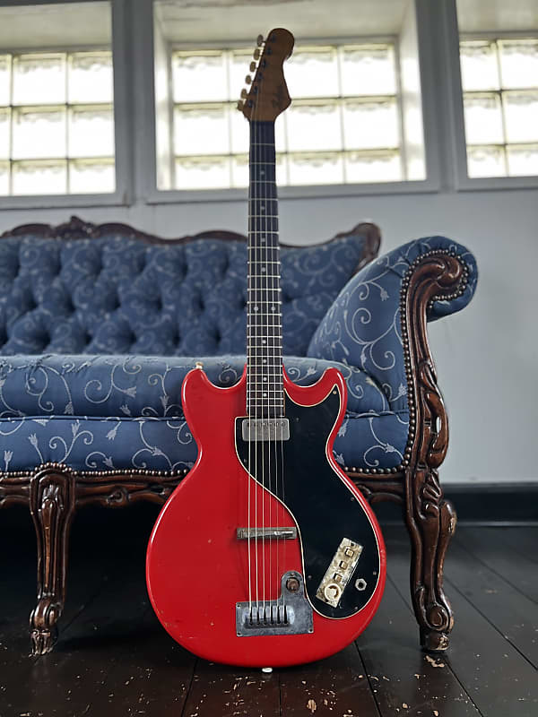 Hofner Colorama 1961 Double Cutaway - Red - Made in Germany | Reverb