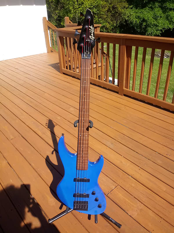 Guild Pilot 5 string fretless bass guitar (Made in USA) with | Reverb