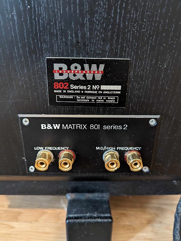Bowers and Wilkins B&W Matrix 802 Series 2 Professional | Reverb
