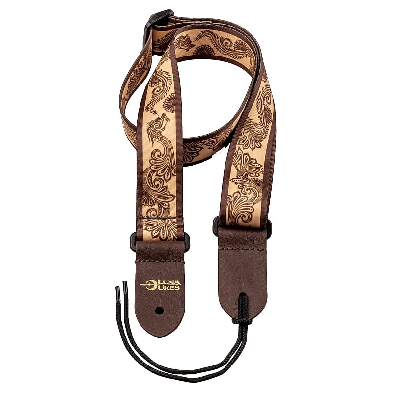 Luna LUNA UKE DRA Hen Dragon Ukulele Strap | Reverb