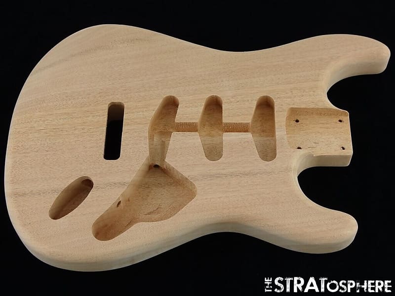 NEW Replacement BODY for Fender Stratocaster Strat, Mahogany, | Reverb