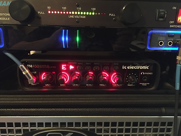 TC Electronic RH 450 Amp Head With Rack Mount Black Finish | Reverb