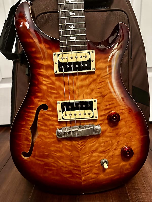 PRS SE Custom 22 Semi Hollow - Quilted Maple | Reverb