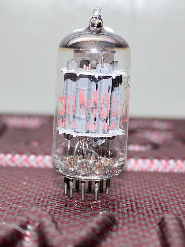 SYLVANIA 12AX7 ECC83 LONG PLATE TIGHT BALANCE HALO GETTER | Reverb UK