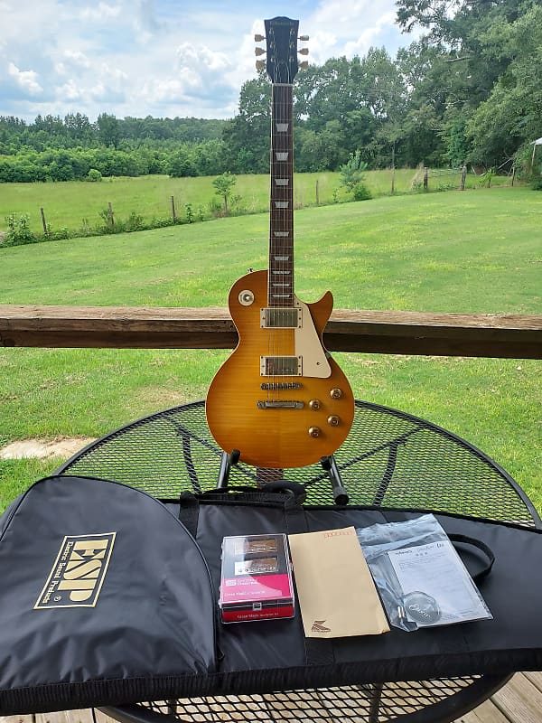 MINT ESP EDWARDS E-LP-125SD -Lemon Drop / LMD- 2022, Limited | Reverb