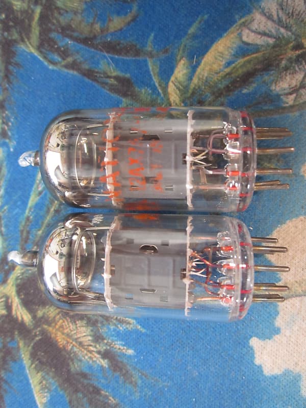 Pr Vintage Tungsram 12ax7 Ecc83 Preamp Driver Tubes, Ex | Reverb