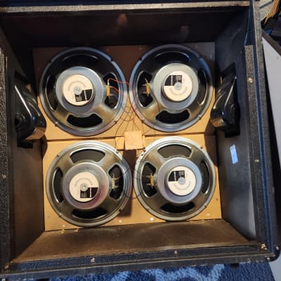 Marshall VS412 1998 Top or Slant cabinet Black Vinyl | Reverb