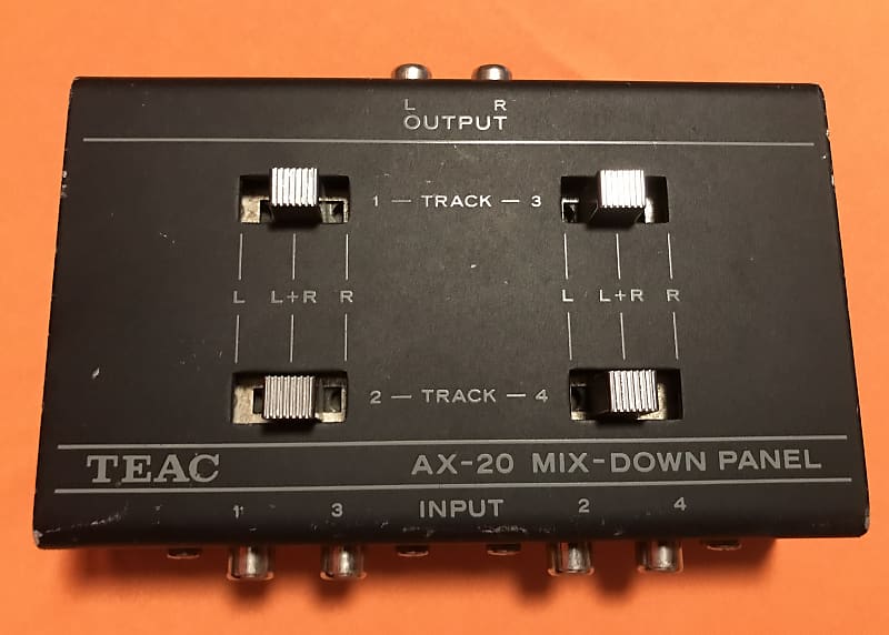 TEAC AX-20 Mix-Down Panel | Reverb
