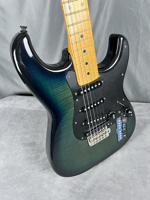 Casio PG-300 MIDI Guitar Serviced! 1980’s Green Burst | Reverb