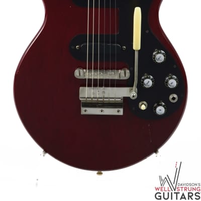 1965 Gibson Melody Maker - Cherry | Reverb
