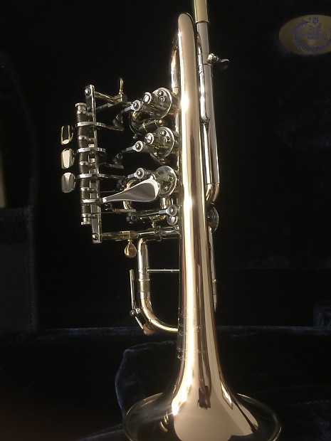 Scherzer Bb/A Rotary Piccolo Trumpet Mod# 8112 Purchased new | Reverb