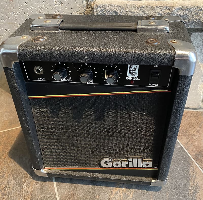 Gorilla GG-20 Solid State Amplifier 1987 Black | Reverb