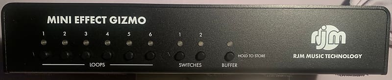 RJM Mini Effect Gizmo X 2022 - Black | Reverb