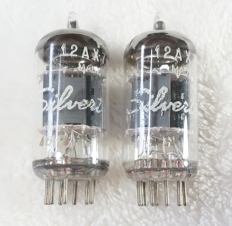 Vintage Mid-60's Silvertone 12AX7 Guitar Preamp Tubes | Reverb
