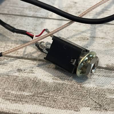 Ovation OP-20 preamp, complete with pickup and jack | Reverb