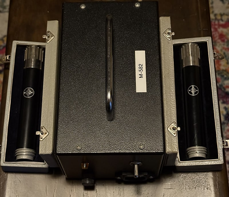Microtech Gefell Neumann M582 - Black | Reverb