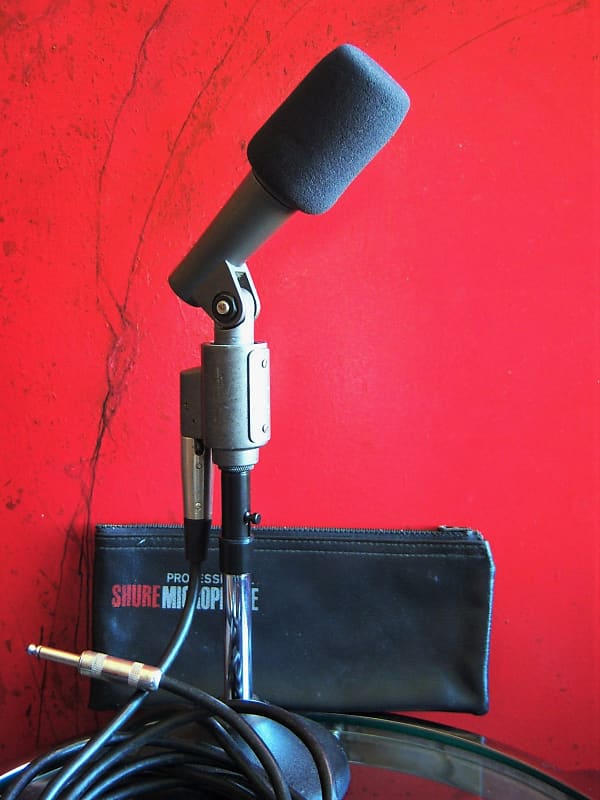 Vintage RARE 1970's Shure SM56 dynamic cardioid microphone | Reverb
