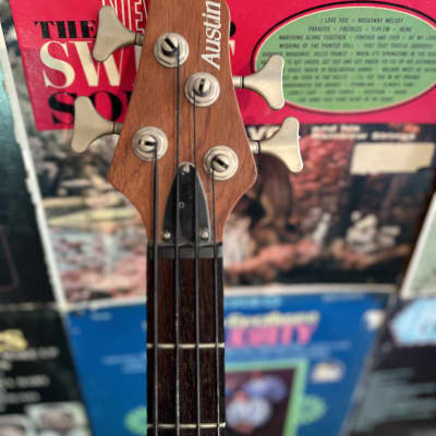 Austin AU870 - Natural Bass Guitar | Reverb