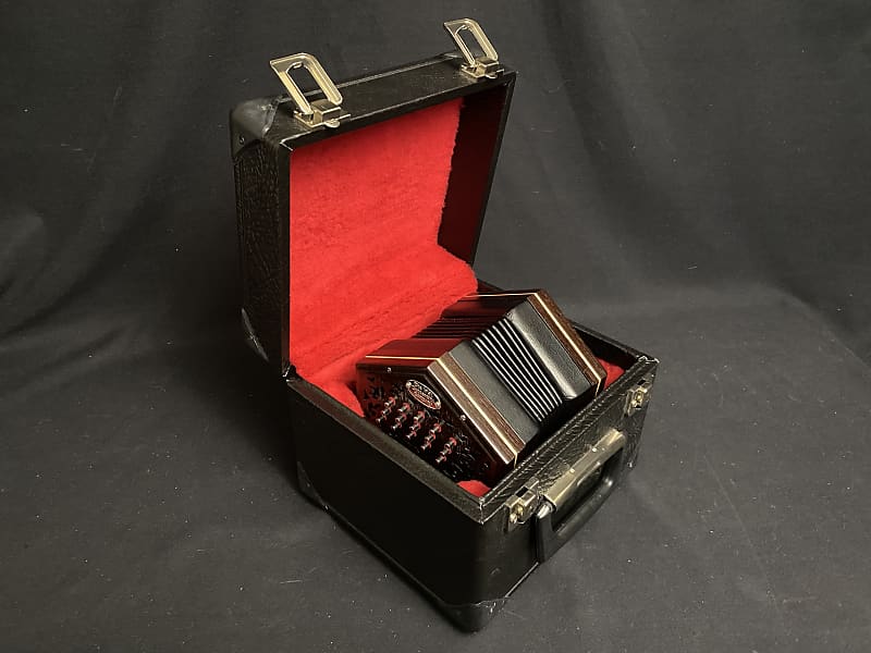 Irish Concertina Co. "The Vintage" Anglo Concertina | Reverb