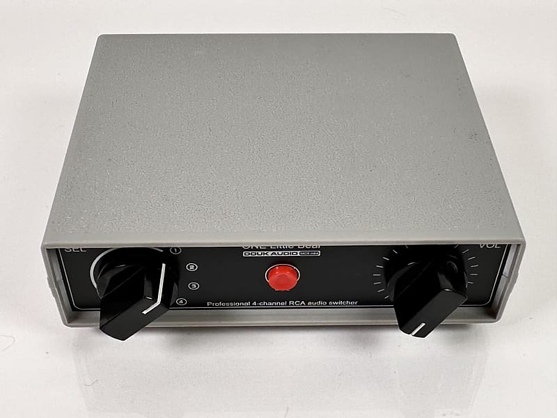 Douk Audio MC6 Mini 4-way Analog Stereo RCA Audio Switcher | Reverb UK
