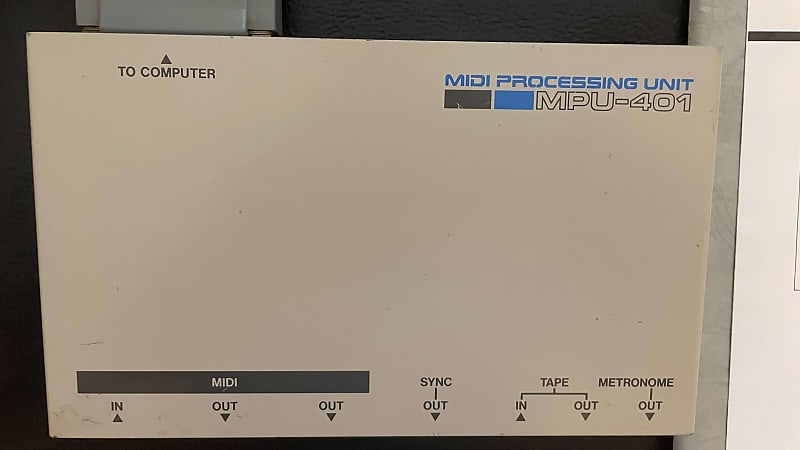Roland MPU-401 Midi Processing Unit | Reverb