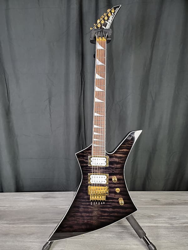 Jackson USA KELLY CUSTOM SHOP OWNED BY JEFF LOOMIS, Black | Reverb