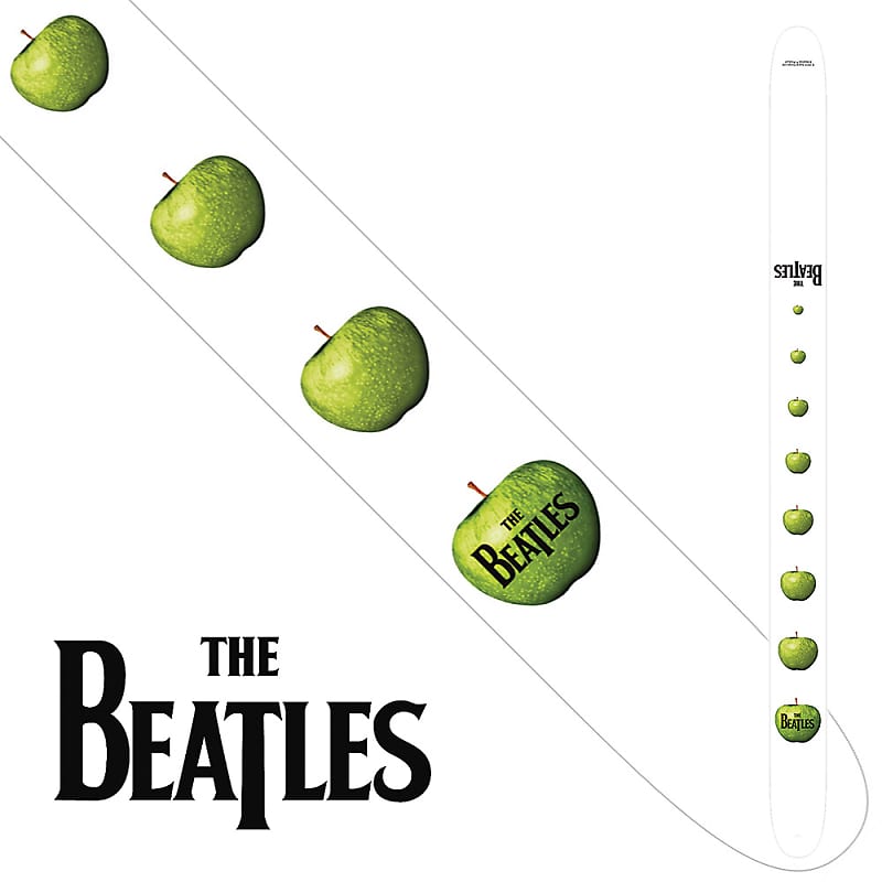 PERRI 6072 THE BEATLES 2.5 INCH STRAP - APPLE | Reverb UK